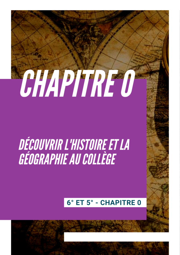 Géographie 5ᵉ : Ressources pour élèves et enseignants- SEGPA.org