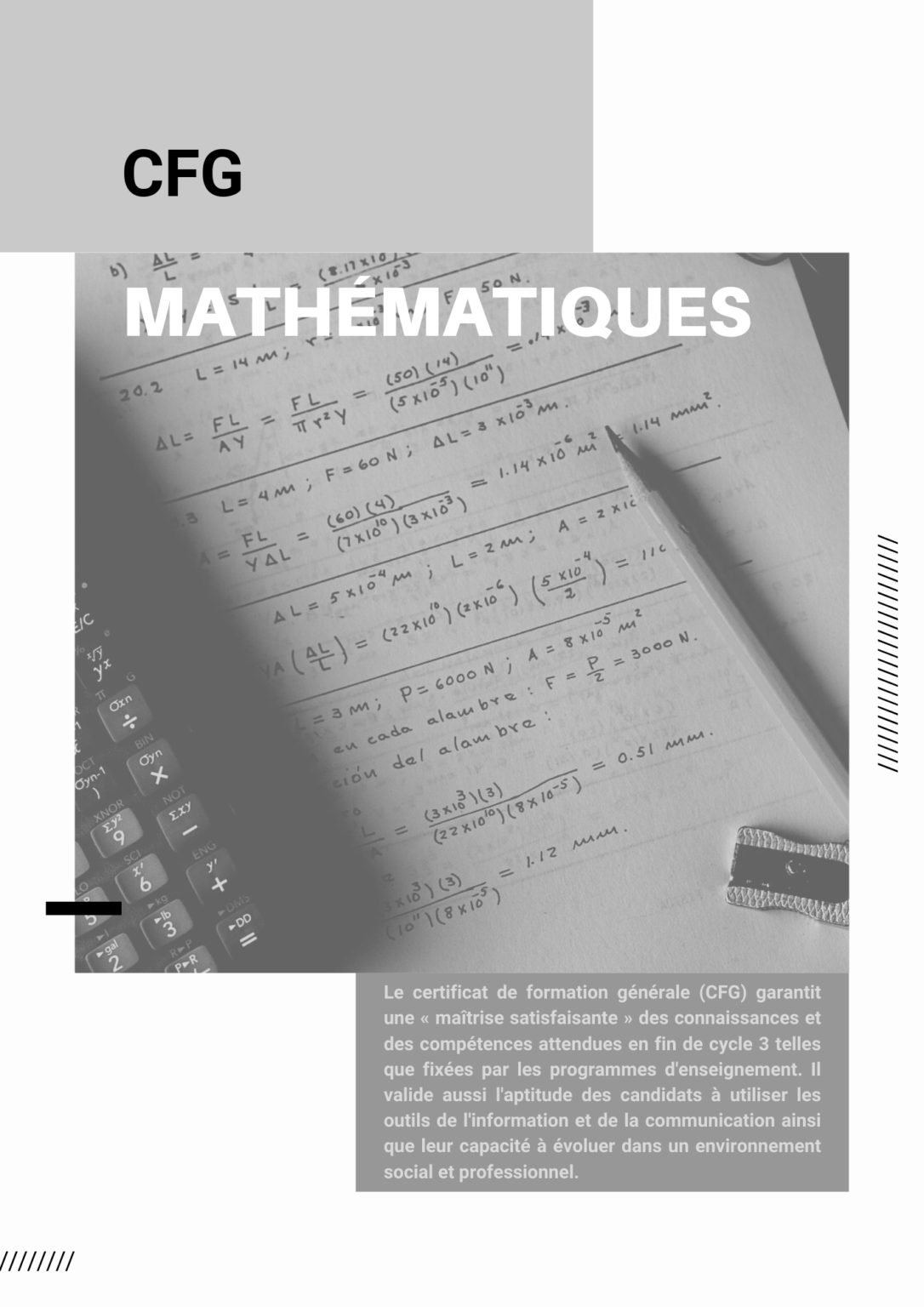 Tout savoir sur le Certificat de Formation Générale (CFG) - SEGPA.org